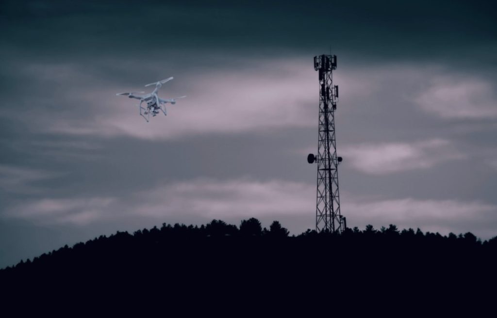 Cell Tower Inspection and Maintenance With Drone - Terra Drone Arabia
